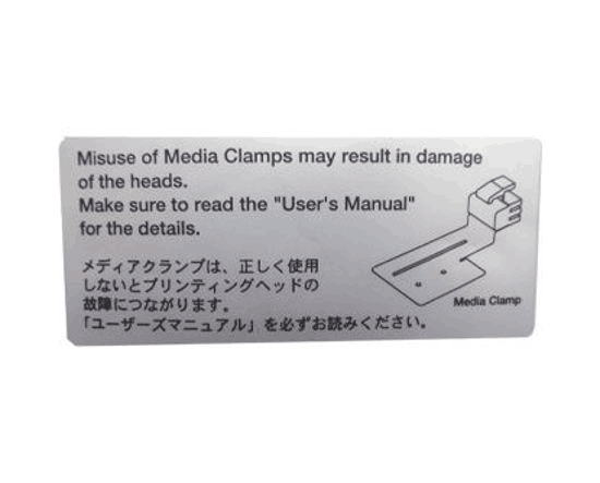 Roland SP-300 Label Media Clamp - 22535443 - cmykgate